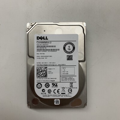 NEW Dell 09KW4J 9KW4J ST91000640NS 1TB 7.2K 6G 2.5" SATA 9RZ168 HARD ...