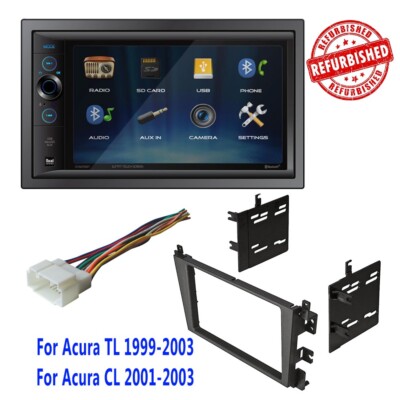 REFURBISHED DUAL XVM296BT 6.2" Car Stereo for 1999-2003 Acura TL & 2001 ...