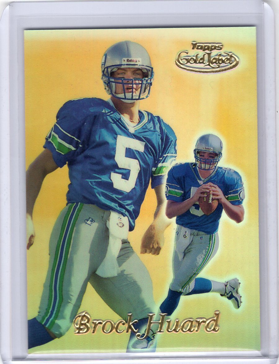 BROCK HUARD 1999 Topps Gold Label CLASS 3 ROOKIE #95 - SEAHAWKS | eBay