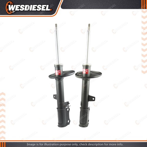 2 Pcs KYB Rear Excel-G Gas Replacement Strut Shock Absorbers 334427 ...