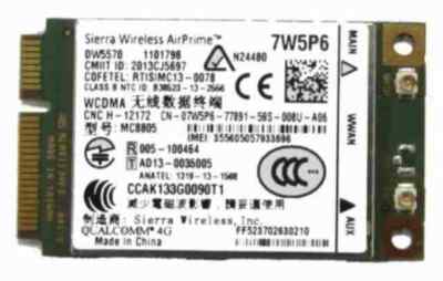 Dell E5440 Sierra 4G WWAN DW5570 7W5P6 | eBay