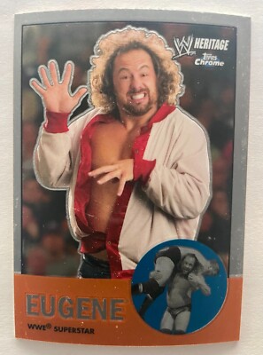 2007 WWE Topps Heritage Chrome Eugene #18 Wrestling Card WWF MINT | eBay