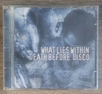 WHAT LIES WITHIN / DEATH BEFORE DISCO Split CD w/ Rare Promo Sheet ...