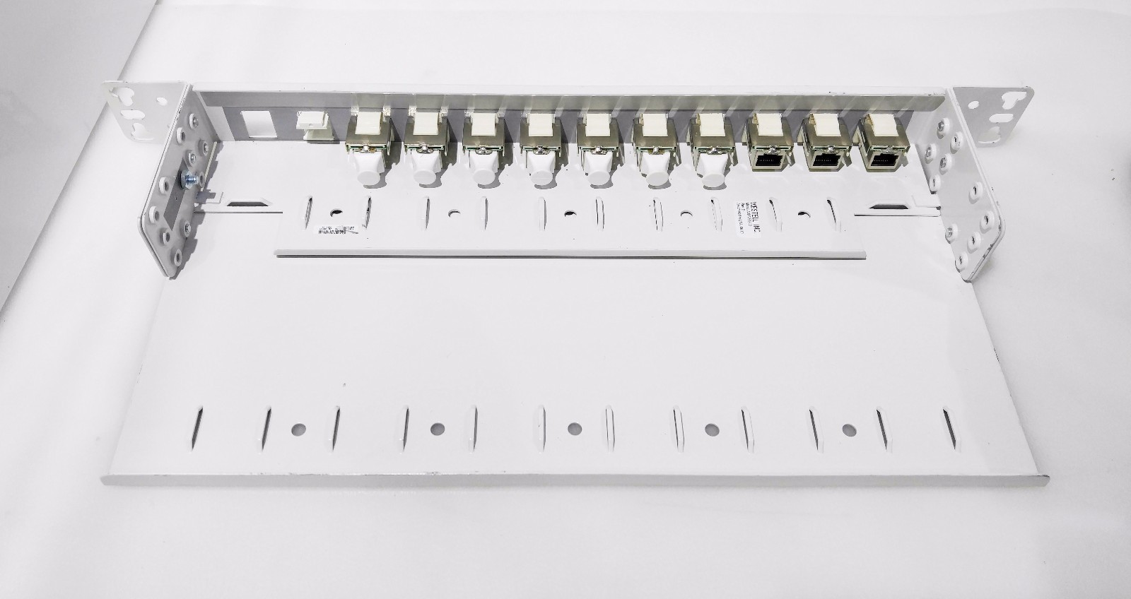 Westell VitualEdge Ethernet Connectivity Panel 12-Port Rack Mount A90 ...