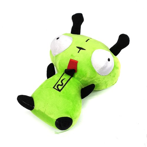 Alien Invader Zim 3D Eyes Robot Gir Plush Doll 25cm Green Stuffed Toys ...