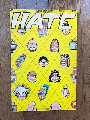 HATE Comic Book Magazine #12 Peter Bagge 1993 | eBay