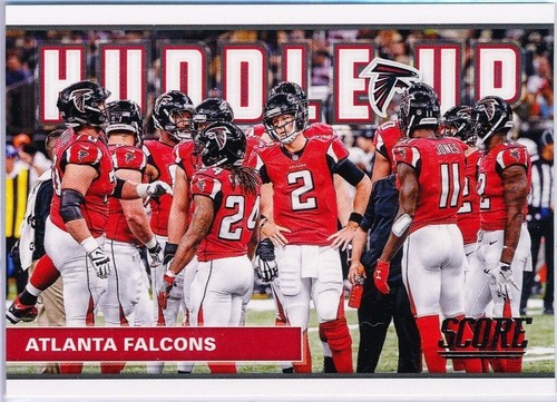 Matt Ryan 2017 Panini Score Football Huddle Up #5 Atlanta Falcons | eBay