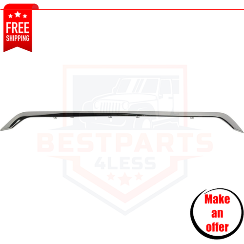 New Rear Bumper Trim 850729PF0A chrome for 2017-2019 Nissan Pathfinder ...
