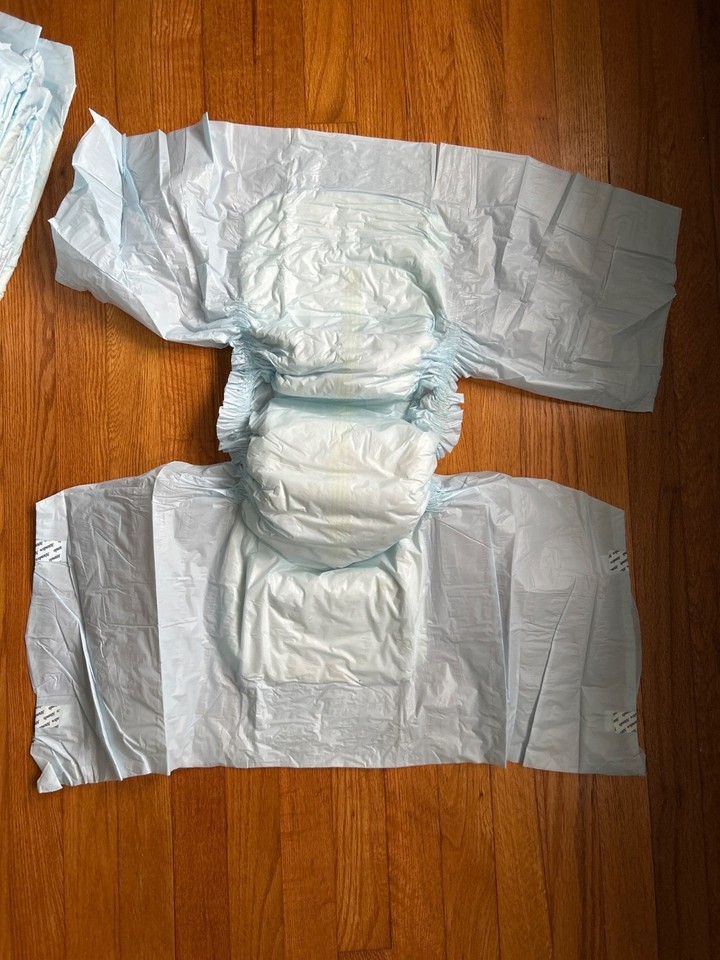 vintage attends diapers blue LG 1990s plastic pampers lot 10 tapes ...
