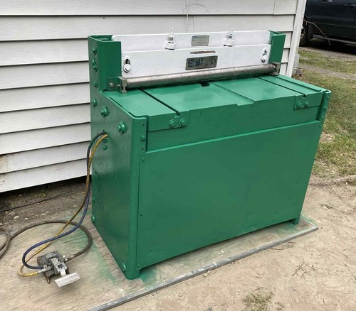 Smith (TennSmith) 36" Pneumatic Metal Shear Machine...Model 36. Works ...