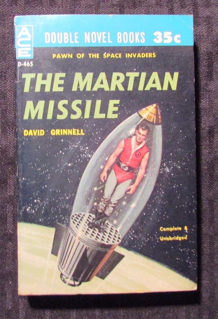 1960 THE MARTIAN MISSILE / ATLANTIC ABOMINATION - Ace Double D-465 ...