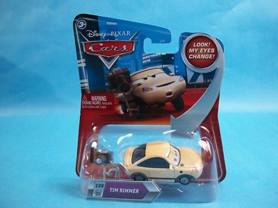 Disney Pixar Cars TIM RIMMER #129 Look Eyes Change 2009 (B) | eBay