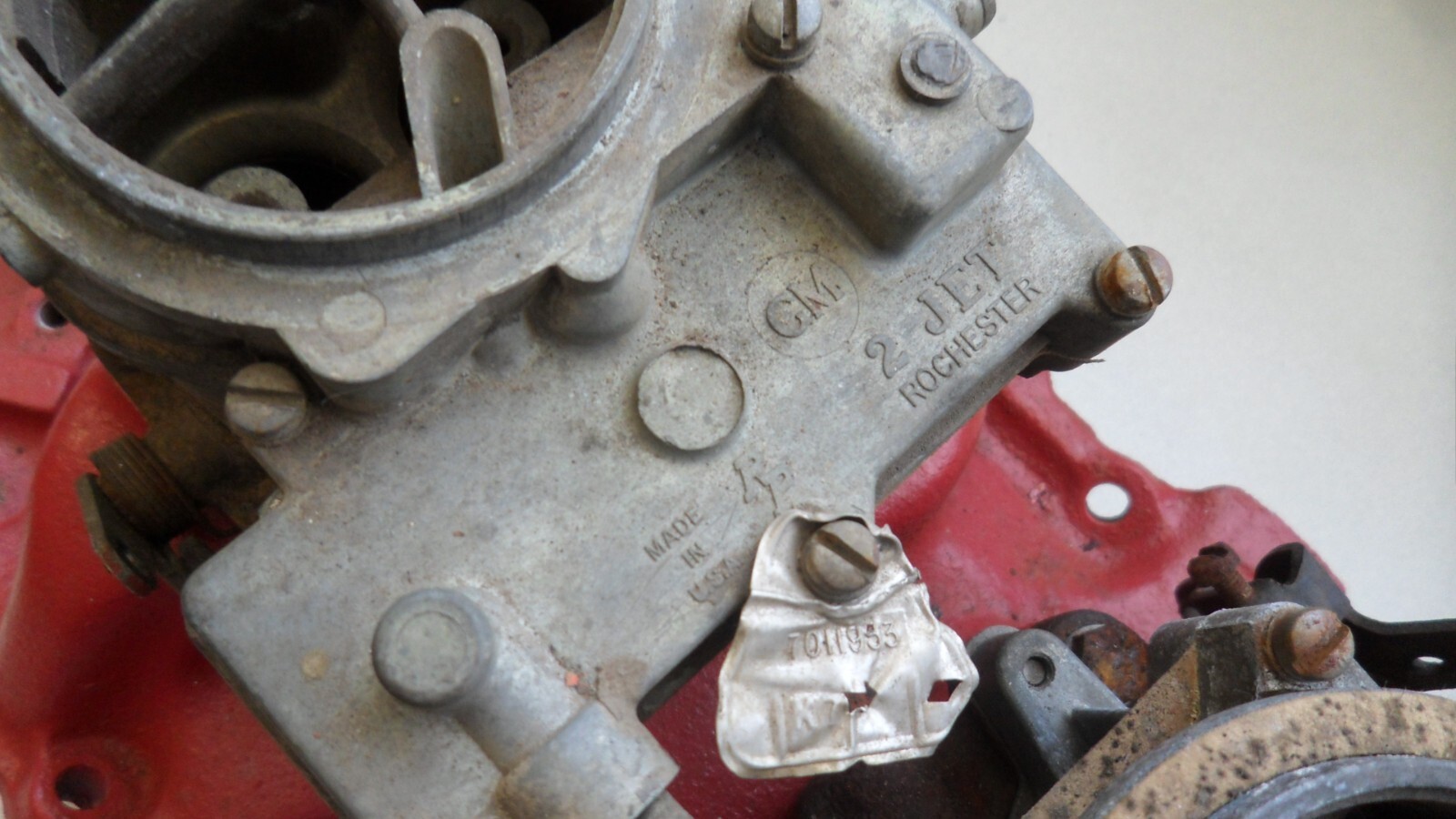 1958-1961 Chevy 348 Tri Power Intake Manifold 3x2 Rochester Carbs Hot ...