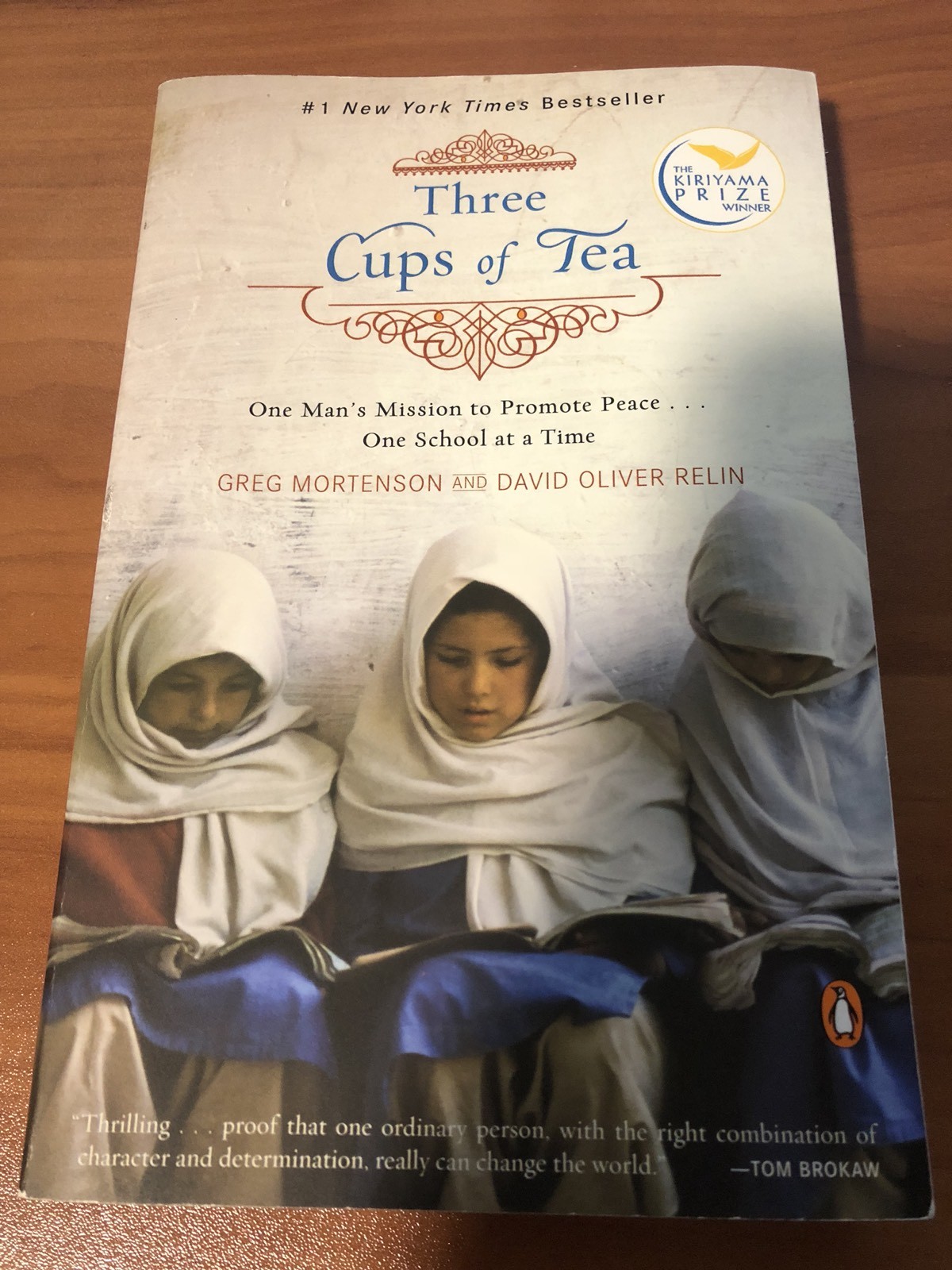 Three Cups of Tea by David Oliver Relin and Sarah Thomson (2007 ...