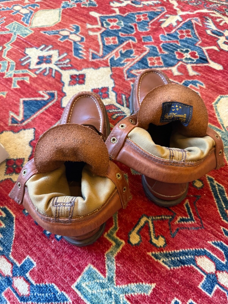 Russell Moccasins PH series boots 9D, Vibram Newporter sole Russell Moccasins PH series boots 9D, Vibram Newporter sole