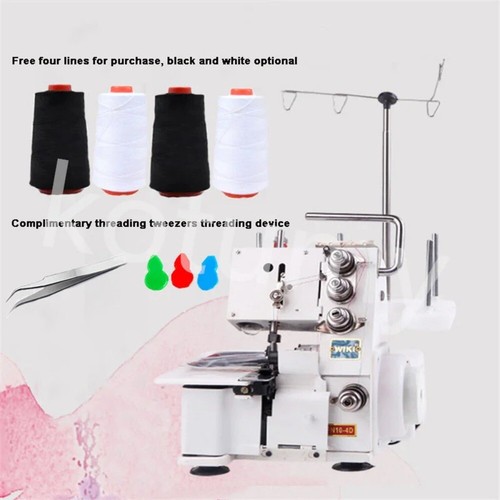 300W For All Electric Overlock Sewing Machine Overcas Sewing Machine ...