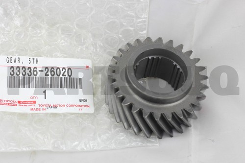 3333626020 Genuine Toyota GEAR, 5TH 33336-26020 | eBay