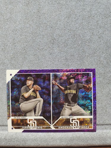 2023 Topps Update Rookie Combos Koenig Espinoza #US265 Purple Shimmer ...