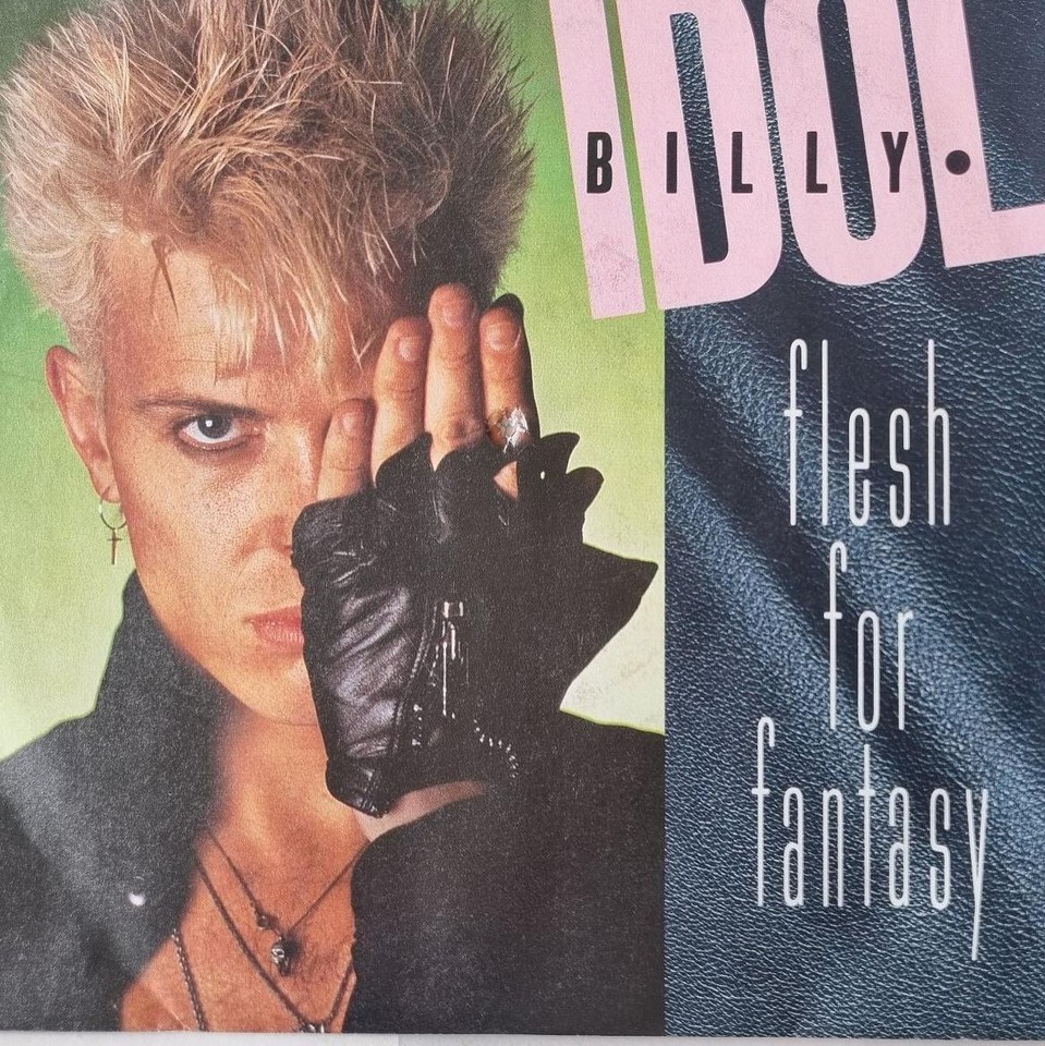 Billy Idol - Flesh for fantasy 7'' Vinyl Germany | eBay