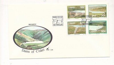 D377138 Ciskei FDC Dams of Ciskei Buildings Architecture | eBay
