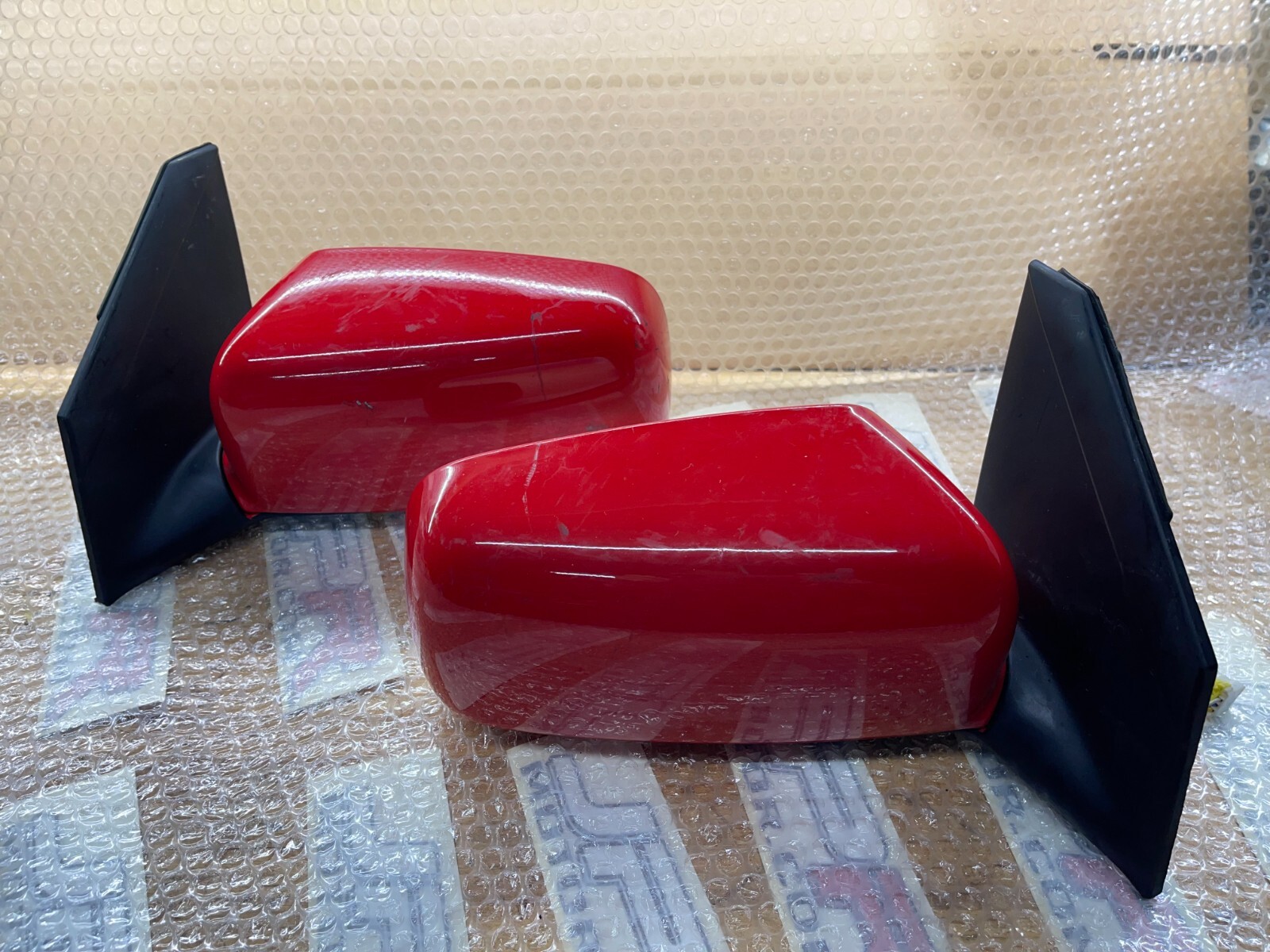 JDM MITSUBISHI EVO 7 8 9 CP9A CT9A OEM POWER FOLDING MIRROR RED 5 WIRES ...