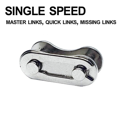 Bike Chain Master Links - for Single Speed Chains - Quick Links ...