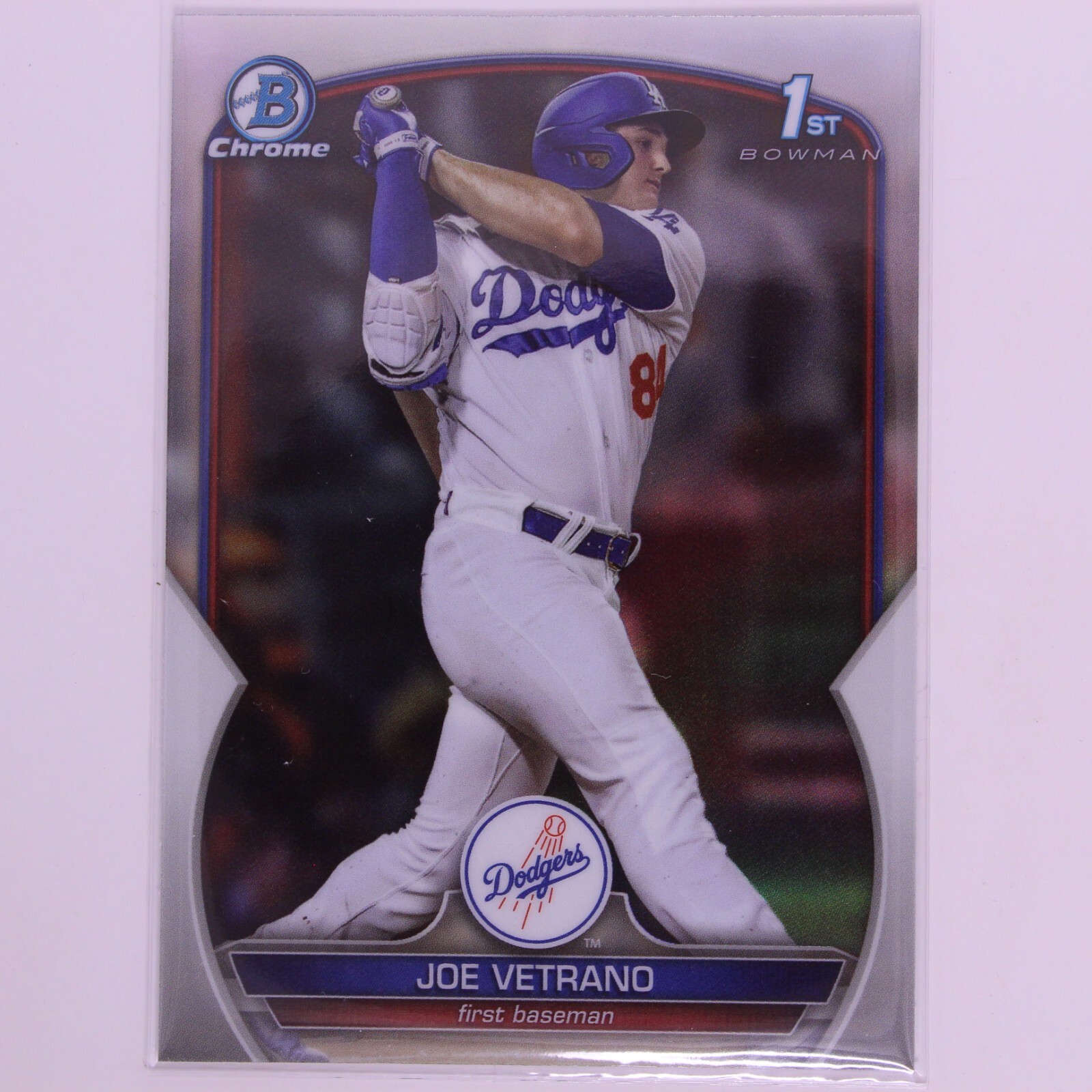 2023 Bowman Chrome Baseball MLB 1st Bowman Joe Vetrano #BDC-91 Dodgers ...