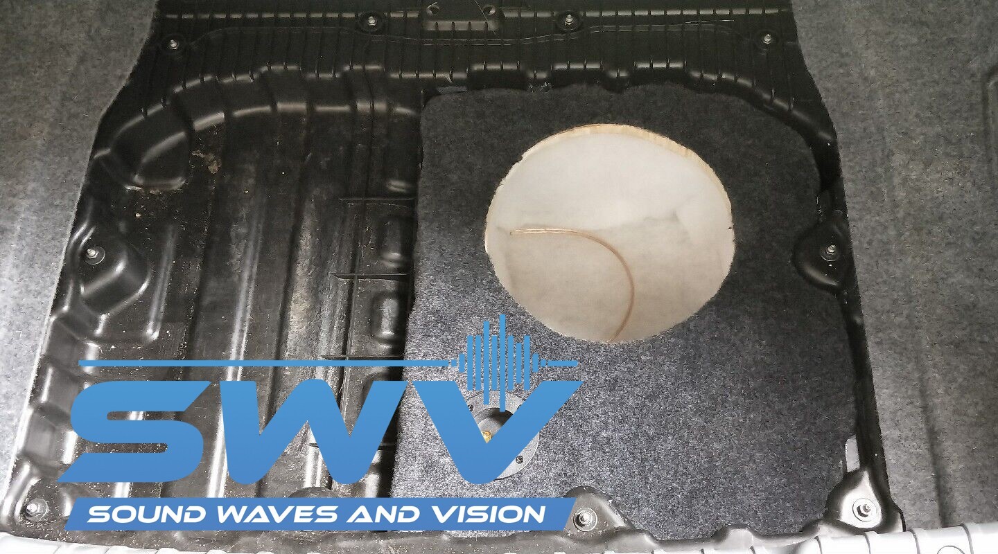 BMW E90 E91 E92 E93 subwoofer box suits 10inch sub fibreglass 10 ...