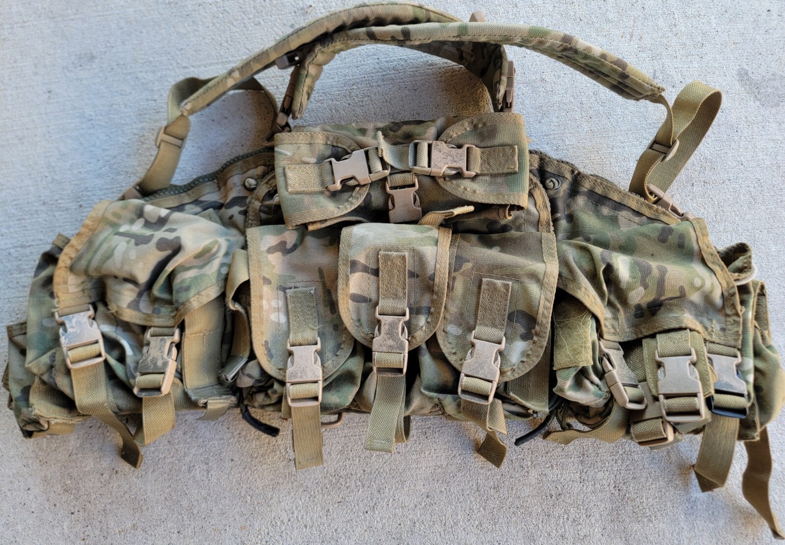 HSGI Denali Chest Rig Multicam Used Spray Paint | eBay
