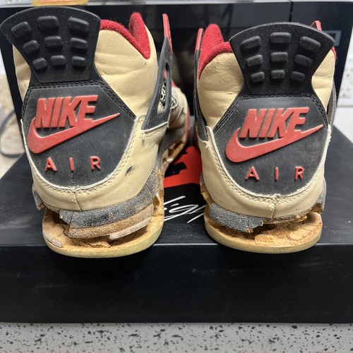 Size 10 - Air Jordan 4 OG 1989 Fire Red Original Replacement Box | eBay