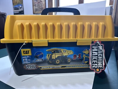 CAT 272 PC. MACHINE MAKER CONSTRUCTION TOY 3 IN 1 EXCAVATOR DUMPTRUCK ...