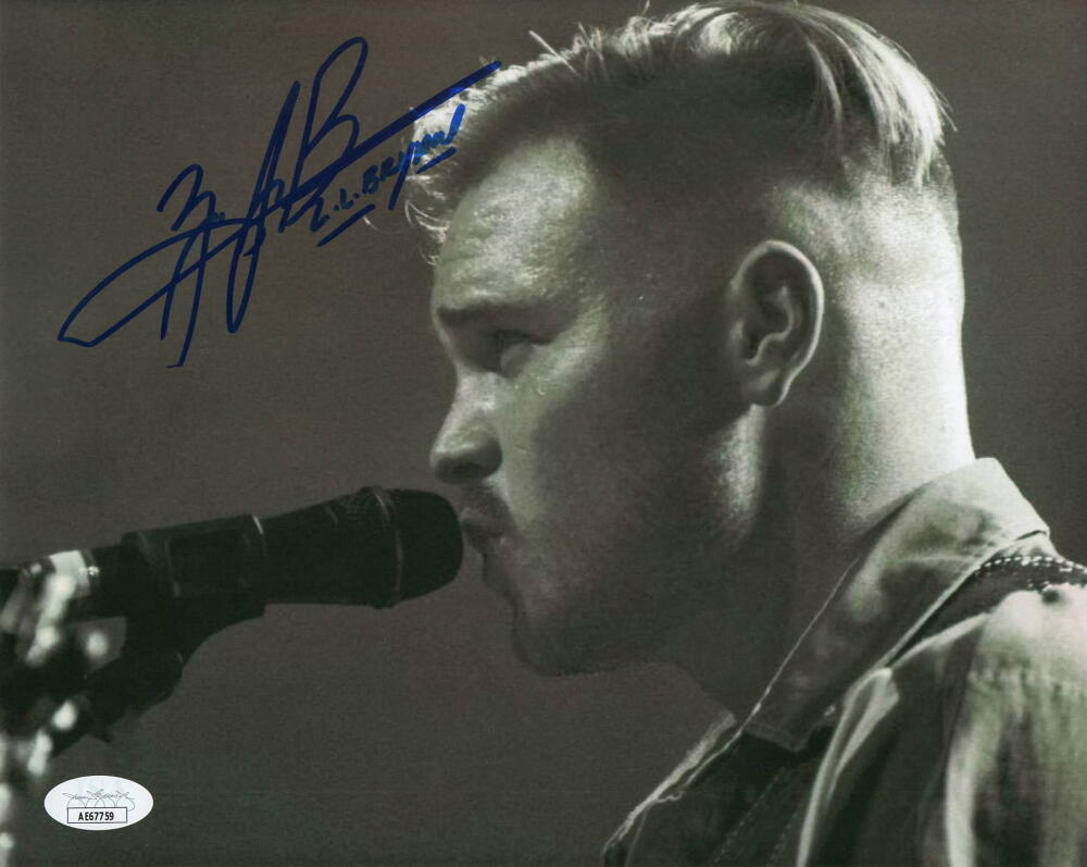 ZACH BRYAN SIGNED AUTOGRAPH 8X10 PHOTO - AMERICAN HEARTBREAK - DEANN W ...
