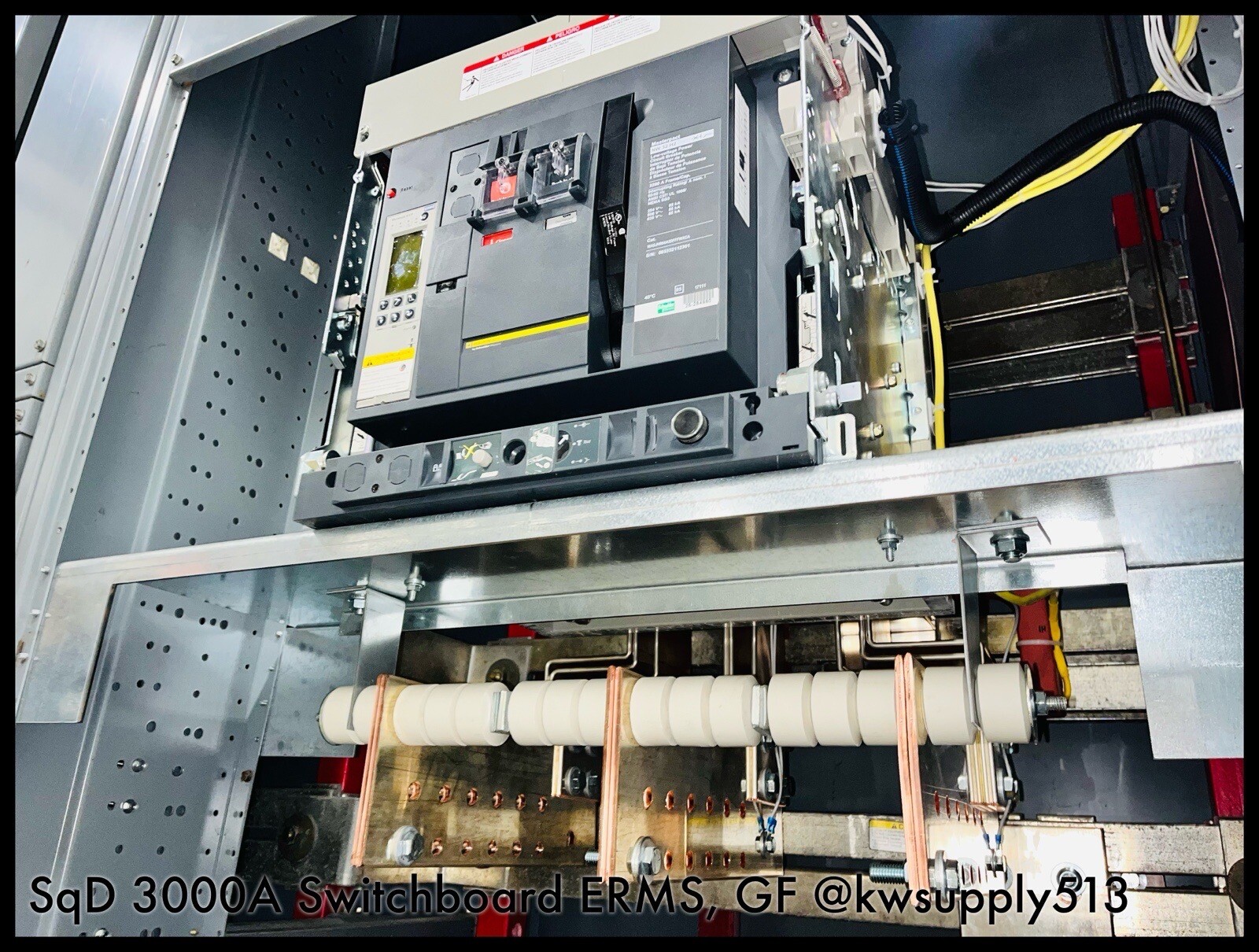 Square D QED 3000A Switchboard 480V 3P/4W with 1600/2000A Sections ERMS ...