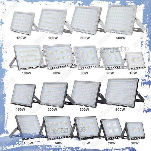 500W 300W 200W 150W 100W 50W 30W 20W 10W LED Flood Light Outdoor Lamp ...