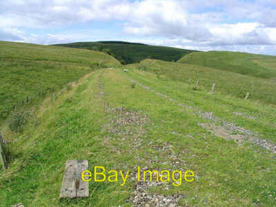 Photo 6x4 Dismantled railway track Stobs Castle This is the trackbed of ...