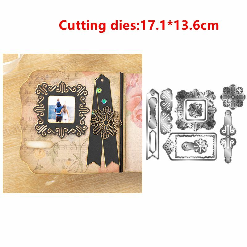 3D Box Metal Cutting Dies For DIY Scrapbooking Embossing Handmade Gift ...