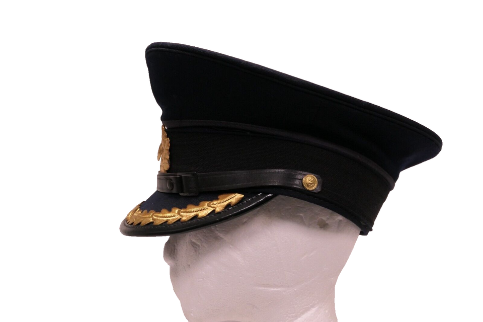 East German Navy Volksmarine Senior Officers Visor Hat Cap Size 56 | eBay