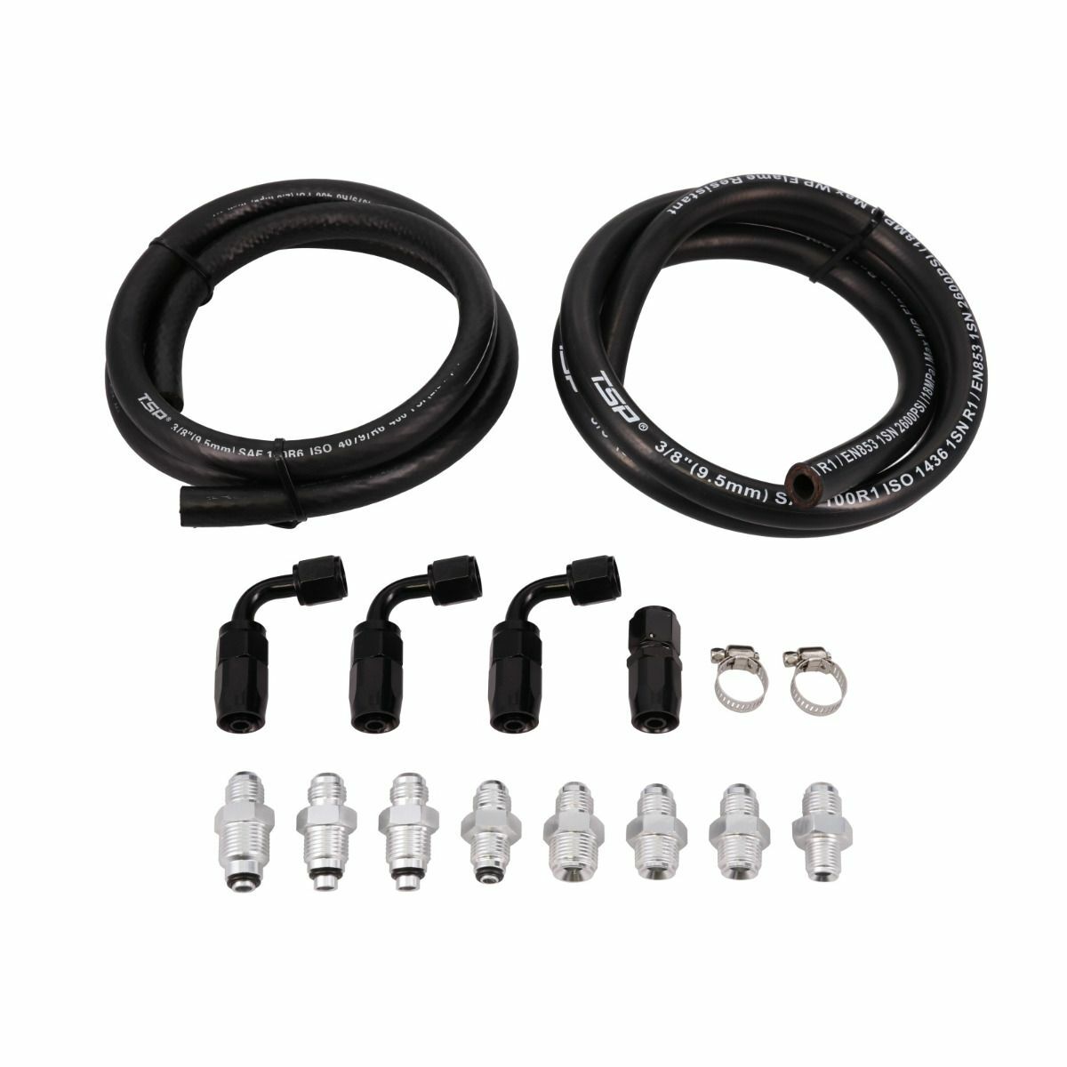 TSP GM LS Swap Power Steering Hose Kit Conversion Kit Complete | Front ...