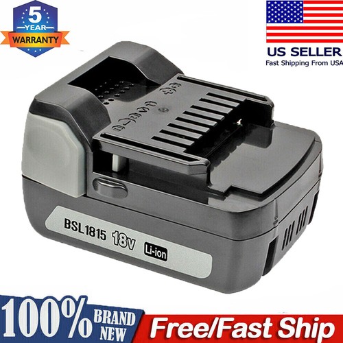 For HITACHI 4.0Ah 18V Battery BSL1850 BSL1840 BSL1830 BSL1815X 330139 ...