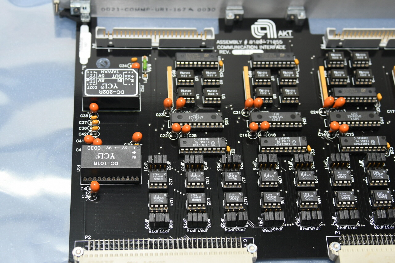 AKT CVD COMMUNICATION INTERFACE BOARD AMAT 0110-71055 Rev.E4 | eBay