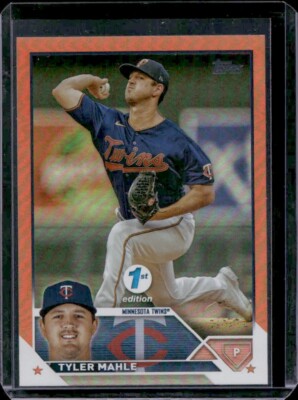2023 Topps Tyler Mahle /75 1st Edition Orange Twins | eBay