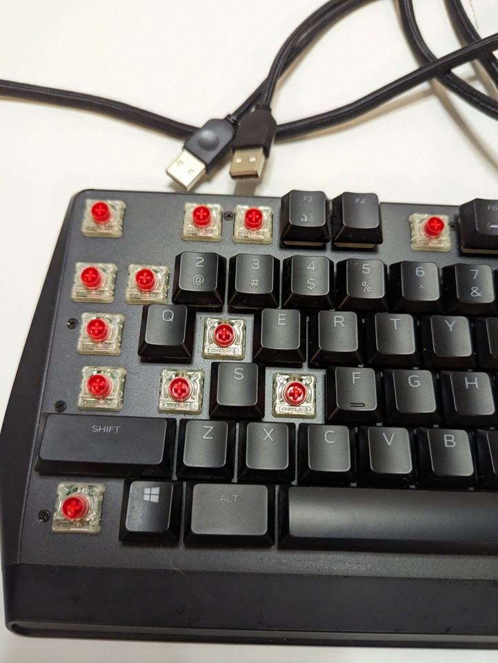 Alienware AW510K Black Backlit Keyboard Genuine Replacement KEYCAP ...