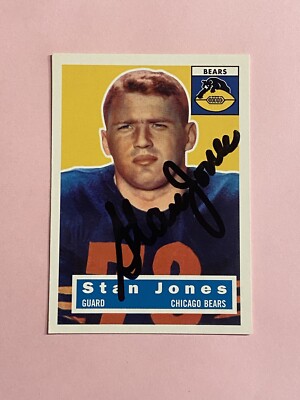 Stan Jones 1994 Topps Archives 1956 Reprint IP Auto Autograph | eBay