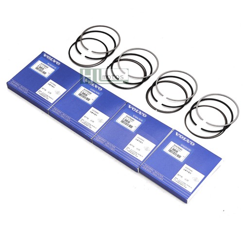 4x Piston Rings Set STD Φ82mm for Volvo S60 V90 XC40 XC60 V60 B4204T 2. ...