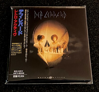 DEF LEPPARD RETRO ACTIVE SHM MINI LP CD JAPAN UICY-80348 (WE SHIP ...