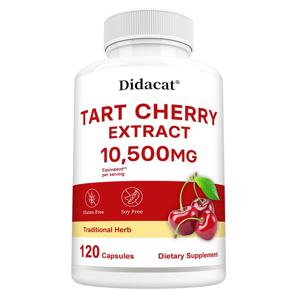 Tart Cherry Extract 10500mg for Gout Joint Pain Arthritis Supplements ...
