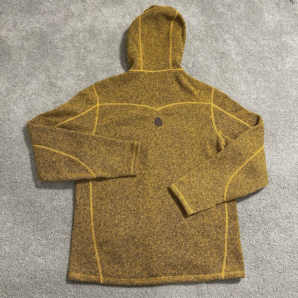 Stio Wilcox Fleece Hoodie Mens M Summit Fever Heather Full Zip Jacket ...