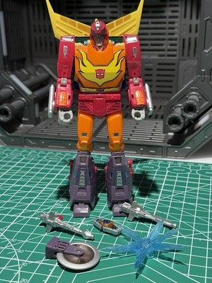 Hasbro Transformers Studio Series 86 SS-86-04 Hot Rod Near Complete ...