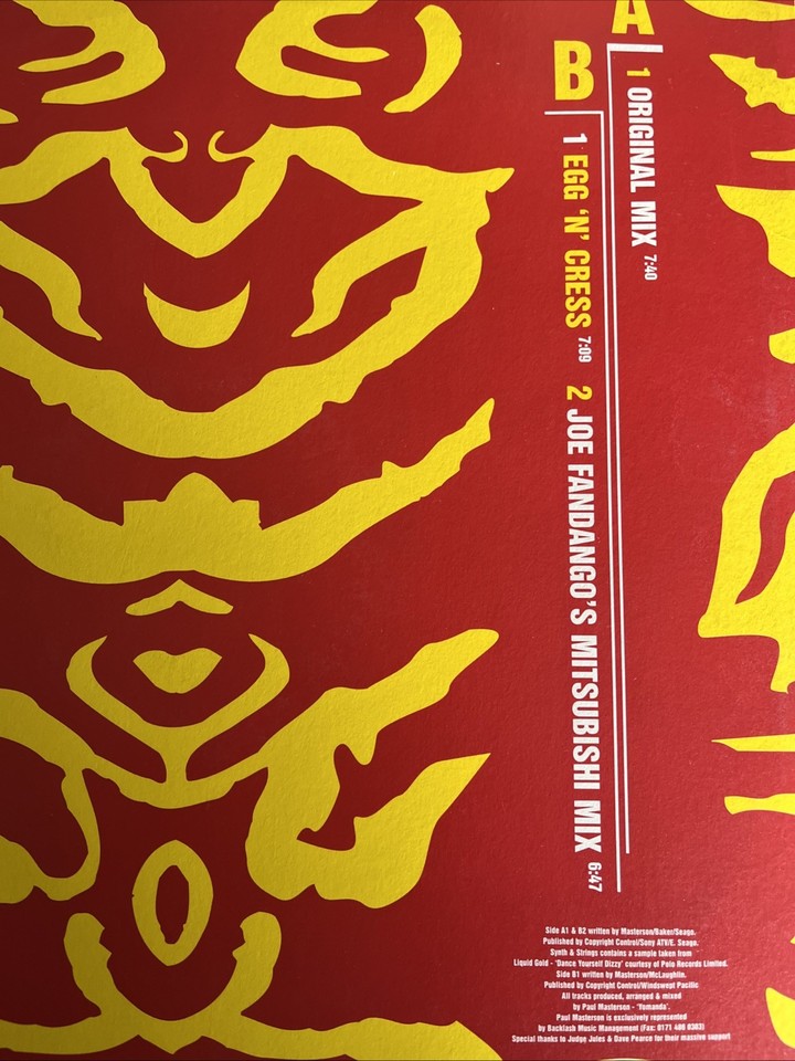 Yomanda – Synth & Strings - 12" Vinyl Record - 1999 - Manifesto – FESX ...