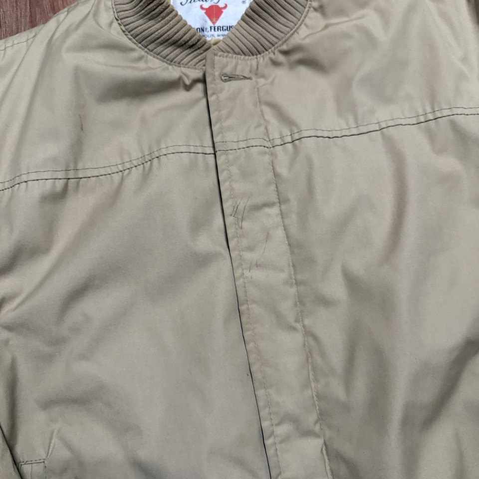 Vintage 60s Field & Stream Gordon & Ferguson Lined Bomber Jacket Men's ...